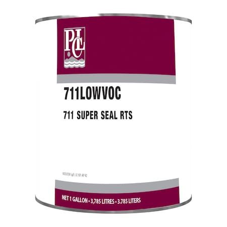 Pacific Coast Lacquer Low VOC Super Seal RTS, Can, Gray, Gallon 711LOWVOC 01 | Zoro